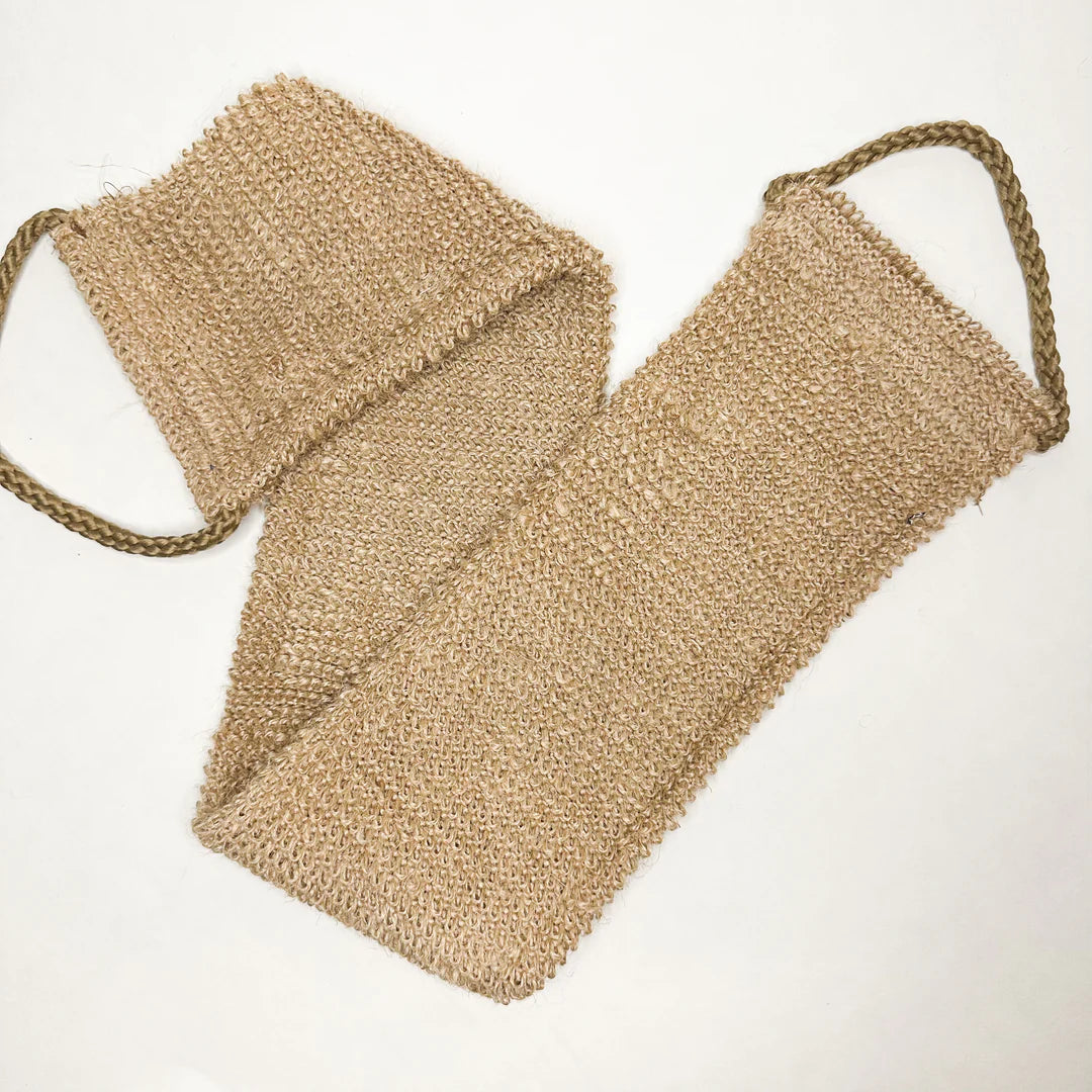Jute Back Scrubber | Sustainable Body Care | Forage & Faire