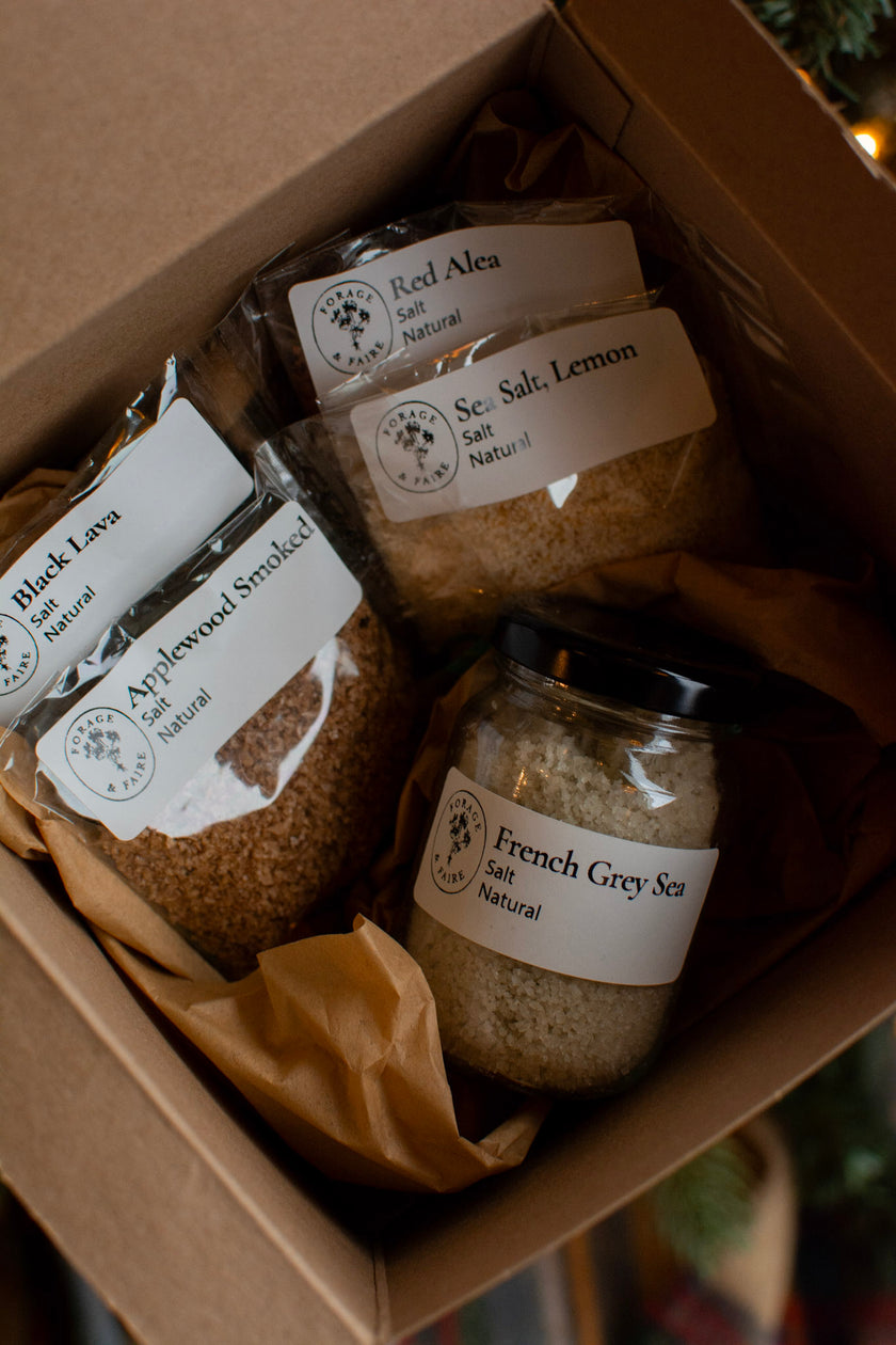 Salt Explorer Gift Box | Premium Sea Salt Gift Box | Forage & Faire